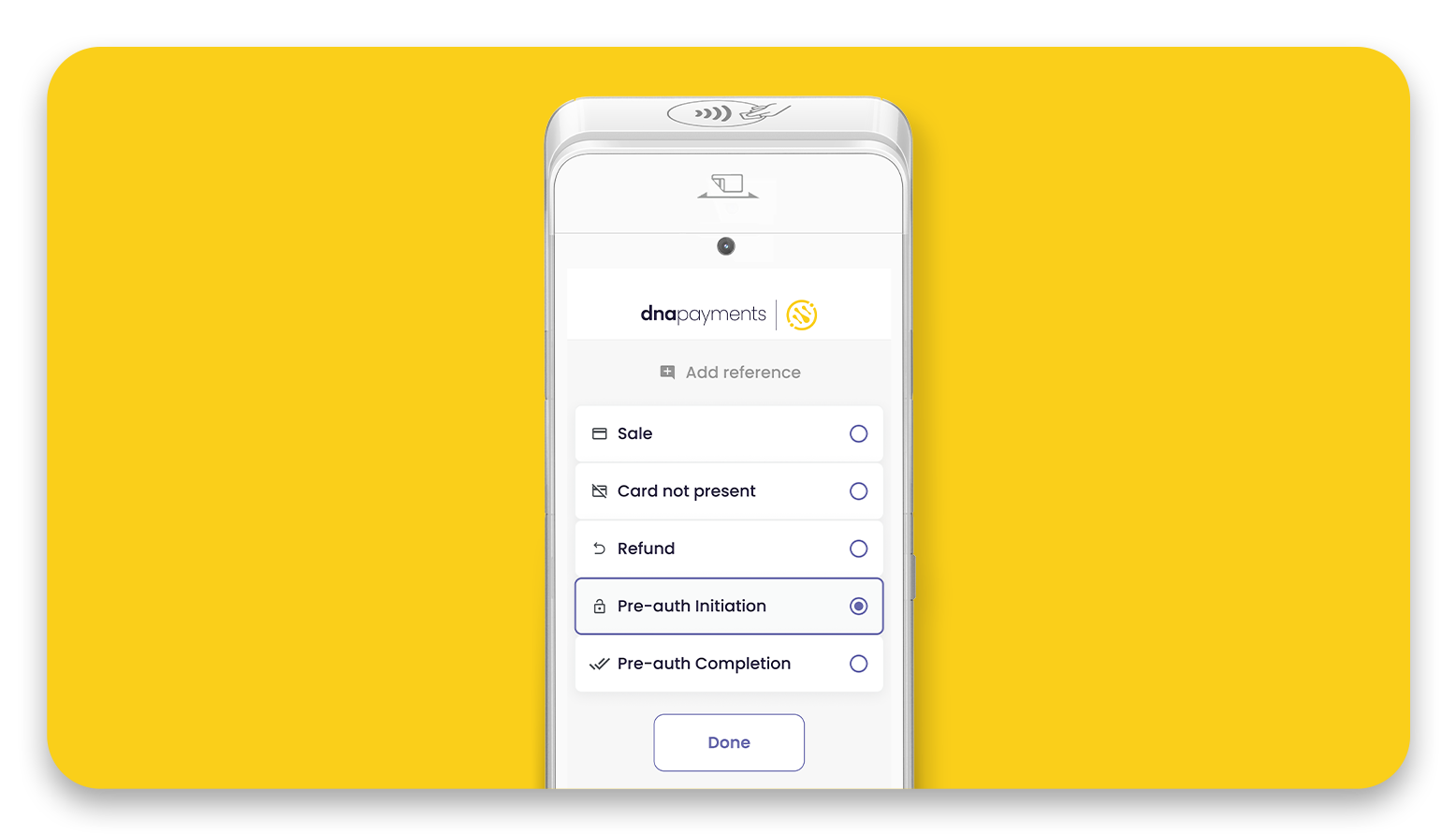 axept PRO Android app | DNA Payments