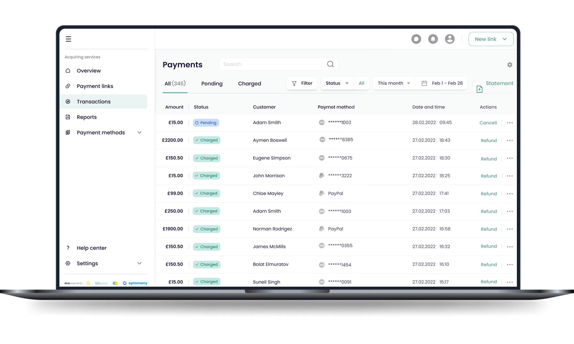 Merchant Portal | DNA Payments
