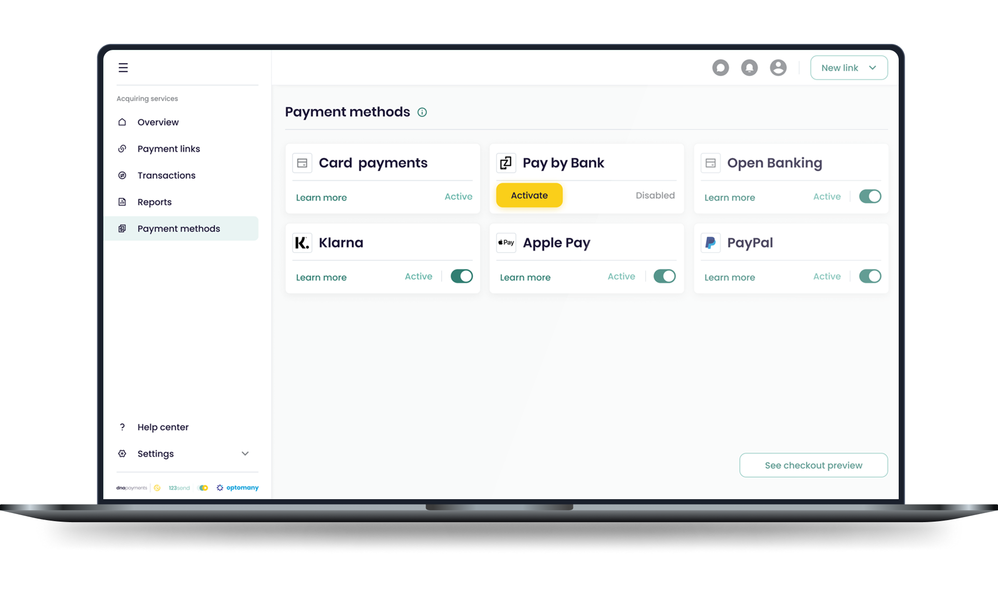 Payment Methods Accepted | DNA Payments